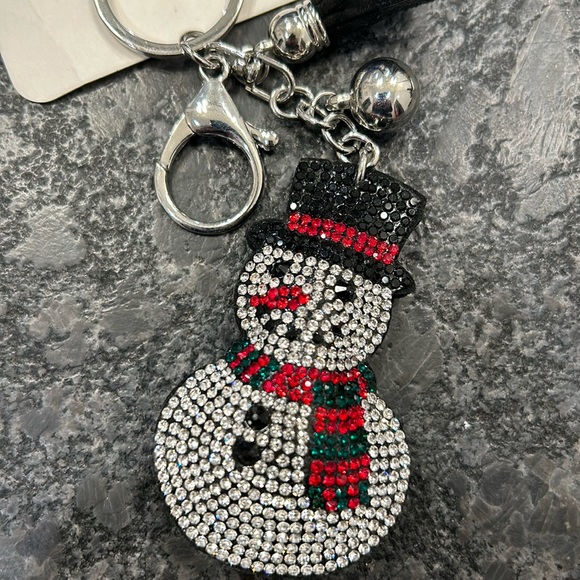 Attic Salt | Accessories | Snowman Keypurse Charm New | Poshmark